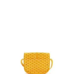 Goyard Belvedere Ii Messenger Bag Coated Canvas Pm - Orange