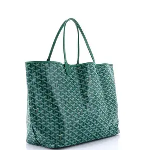 Goyard Saint Louis Gm Tote Coated Canvas - Green