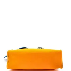 Hermès Herbag Zip Leather And Toile 31 - Yellow
