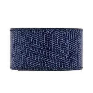 Hermès Kelly Dog Bracelet Lizard - Blue