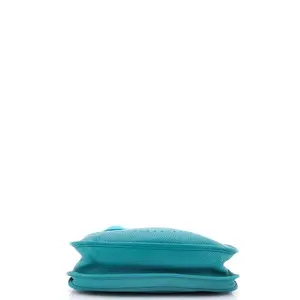Hermès Evelyne Bag Gen Iii Clemence Pm - Blue