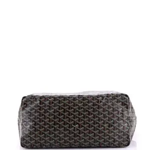 Goyard Saint Louis Gm Tote Printed Coated Canvas - Brown