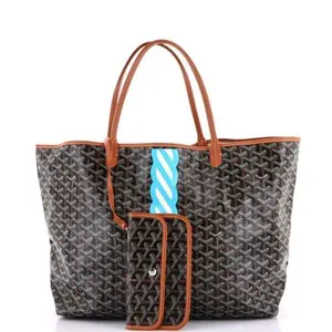 Goyard Saint Louis Tote Printed Coated Canvas Gm