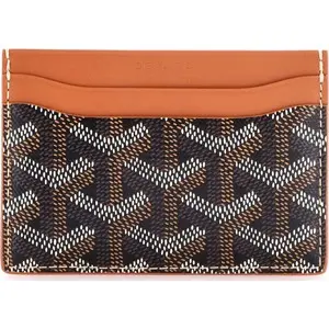 Goyard Saint Sulpice Card Holder Coated Canvas - Black