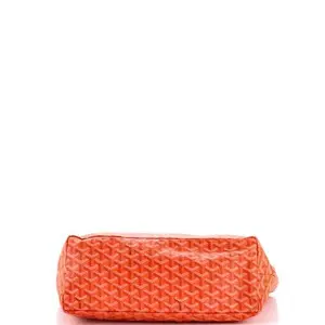 Goyard Saint Louis Tote Coated Canvas Pm - Orange