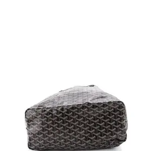 Goyard Saint Louis Pm Tote Coated Canvas - Black