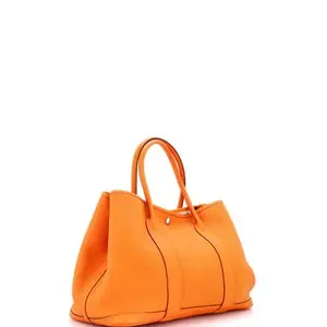 Hermès Garden Party Tote Leather 36 - Orange H