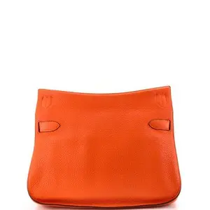 Hermès Jypsiere 34 Bag Clemence - Feu/moutarde