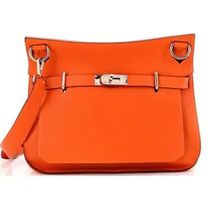 Hermès Jypsiere Bag Clemence 34 - Orange