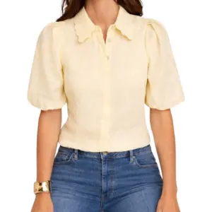 Mint Velvet Scalloped Shirts For Women