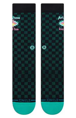 Stance Iced To See You Combed Cotton Blend Crew Socks