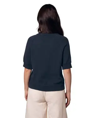 CELTIC & CO. Short Sleeve Knitted Cardigan