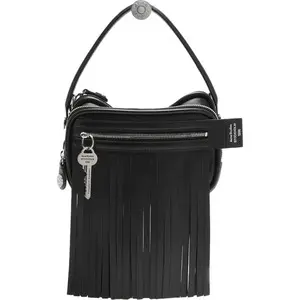 Acne Studios Camero Kit Fringe Leather Handbag