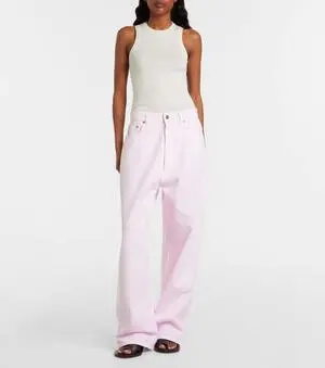Phoebe Philo Low-rise Wide-leg Jeans