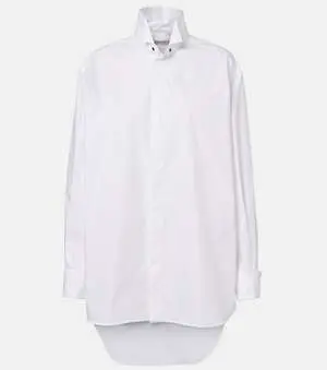 Phoebe Philo Oversized Cotton-blend Shirt