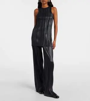 Phoebe Philo Pleated Straight Pants