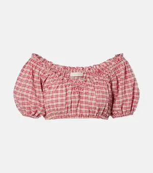 Faithfull The Brand Cropped Blouses