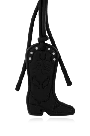 ALLSAINTS Leather Keychain "cowboy
