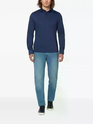 Boggi Milano Bowling-collar Polo Shirt