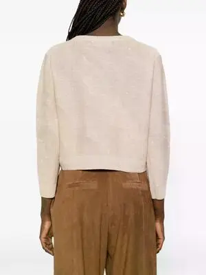 Hemisphere Buttoned Cardigan