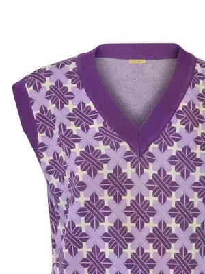 Dodo Bar Or Patterned V-neck Vest