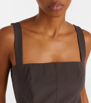 Proenza Schouler White Label Ella Cotton Midi Dress
