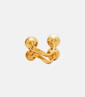 Dries Van Noten Embellished Statement Ring - Gold