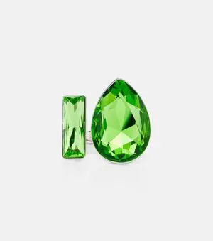 Dries Van Noten Embellished Statement Ring - Green