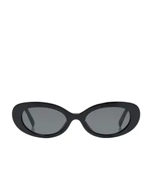 Dolce & Gabbana Devotion Oval Sunglasses - Black