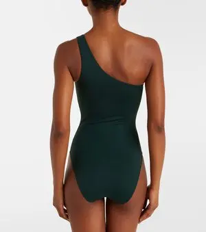 ERES Gemme Printed One-shoulder Swimsuit