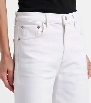 AGOLDE Harper Crop Wide-leg Jeans