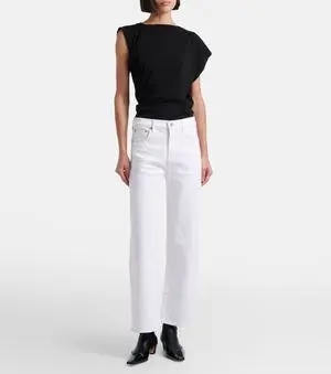 AGOLDE Harper Crop Wide-leg Jeans