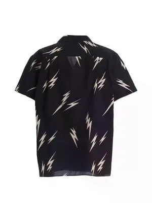 Y'S YOHJI YAMAMOTO X Masses Lightning Bolt Shirt