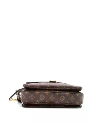 LOUIS VUITTON Pochette Metis Monogram Canvas Crossbody Bag - Brown
