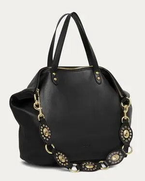AIMEE Roma Convertible Tote - Black