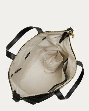 AIMEE Roma Convertible Tote - Black