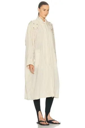 Sportmax Gatto Raincoat - Vanilla