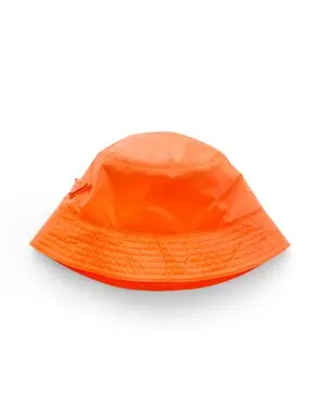 Prada Foldable Re-nylon Bucket Hat - Orange