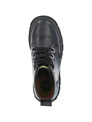 BUFFALO Eyelet Combat Boots