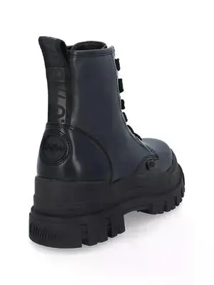 BUFFALO Eyelet Combat Boots