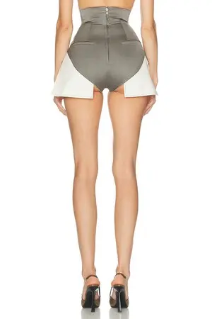 Rick Owens Dirt Cutoff Short - Euca