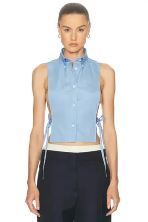 Miu Miu Logo Shirts For Women