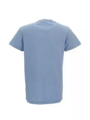 Moncler Logo-detail T-shirt - Blue