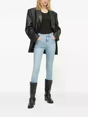 LEVI'S 721 Skinny Jeans With Raw Cut Hem