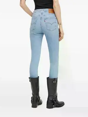 LEVI'S 721 Skinny Jeans With Raw Cut Hem