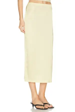 Enza Costa Lustre Column Skirt