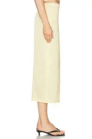 Enza Costa Lustre Column Skirt