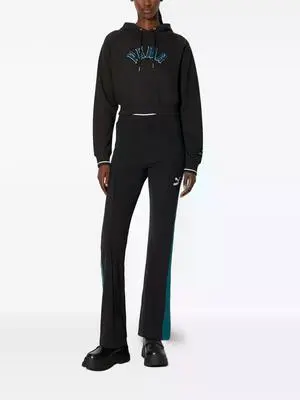 PUMA Side Stripe Flared Hem Leggings