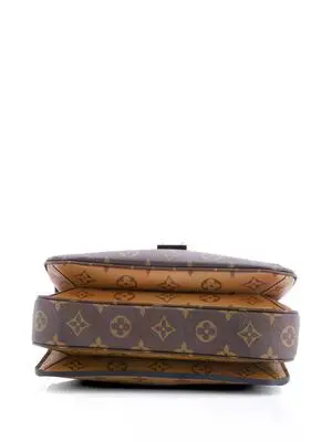LOUIS VUITTON Pochette Metis Reverse Monogram Canvas Crossbody Bag - Brown