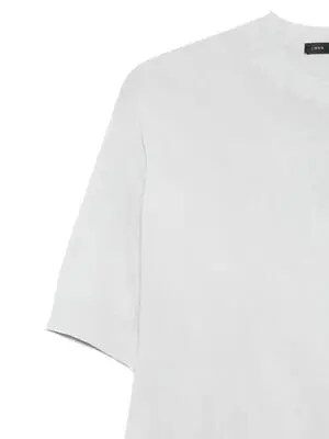 LOW BRAND Ribbed-hem T-shirt